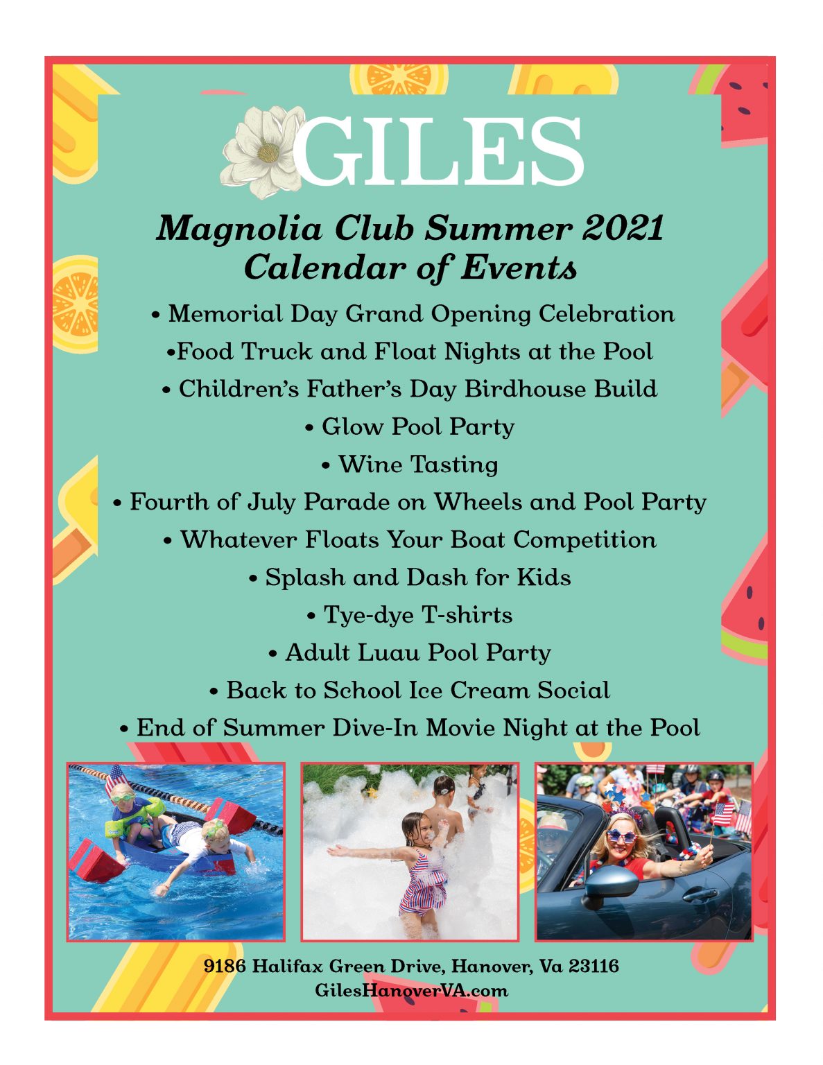 Look What’s In Store This Summer At Giles! | Giles